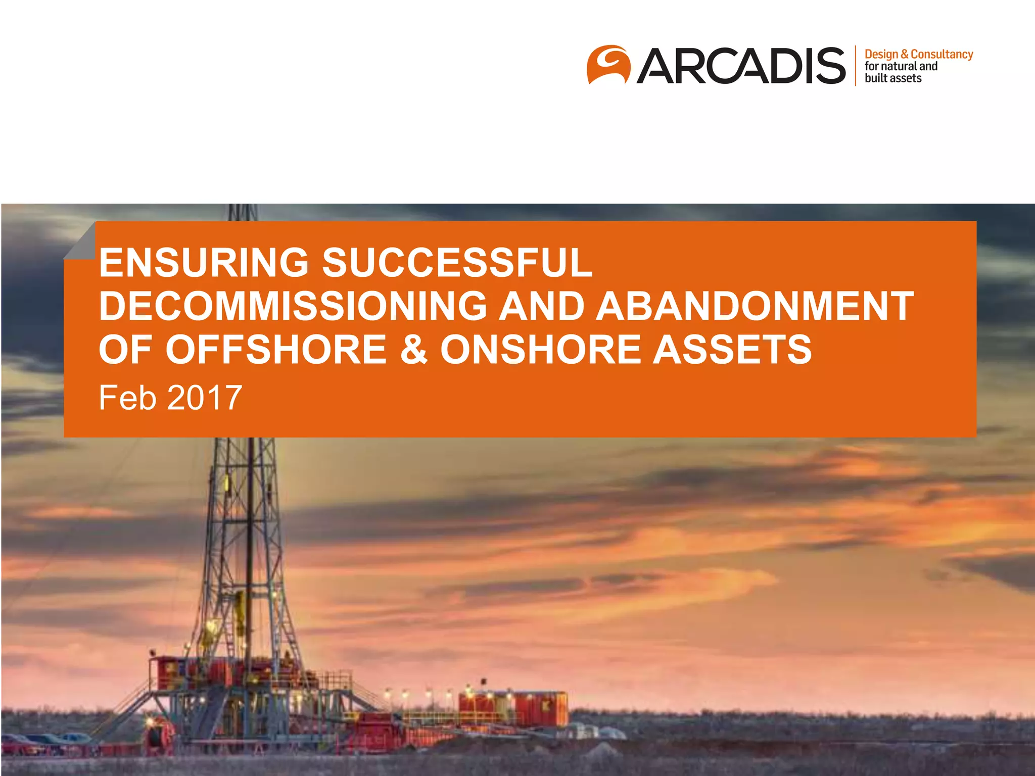 Oil & Gas Decommissioning | PPTX