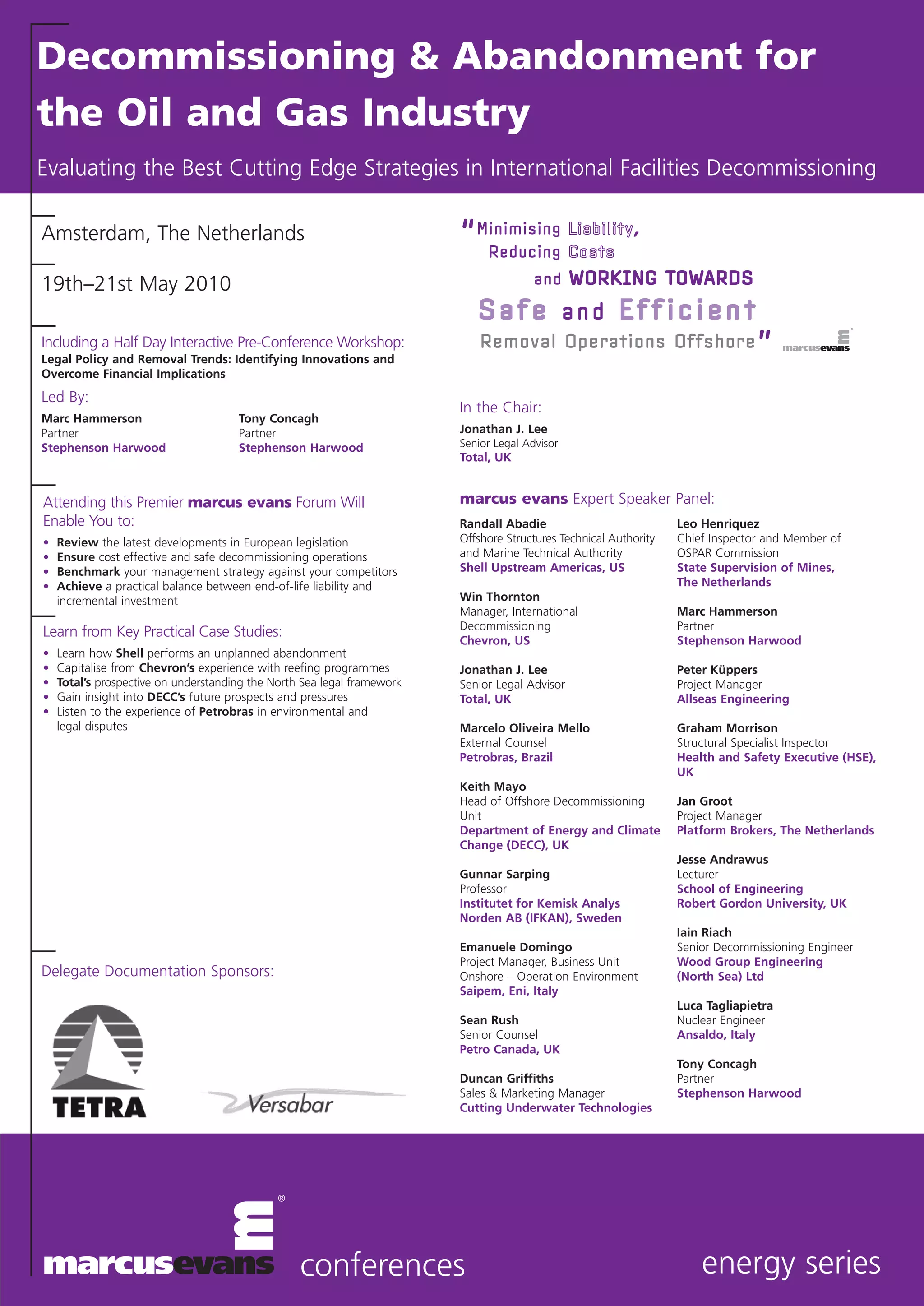Decommissioning & Abandonment For Oil & Gas | PDF