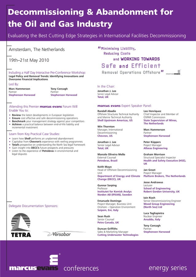 Decommissioning & Abandonment For Oil & Gas | PDF