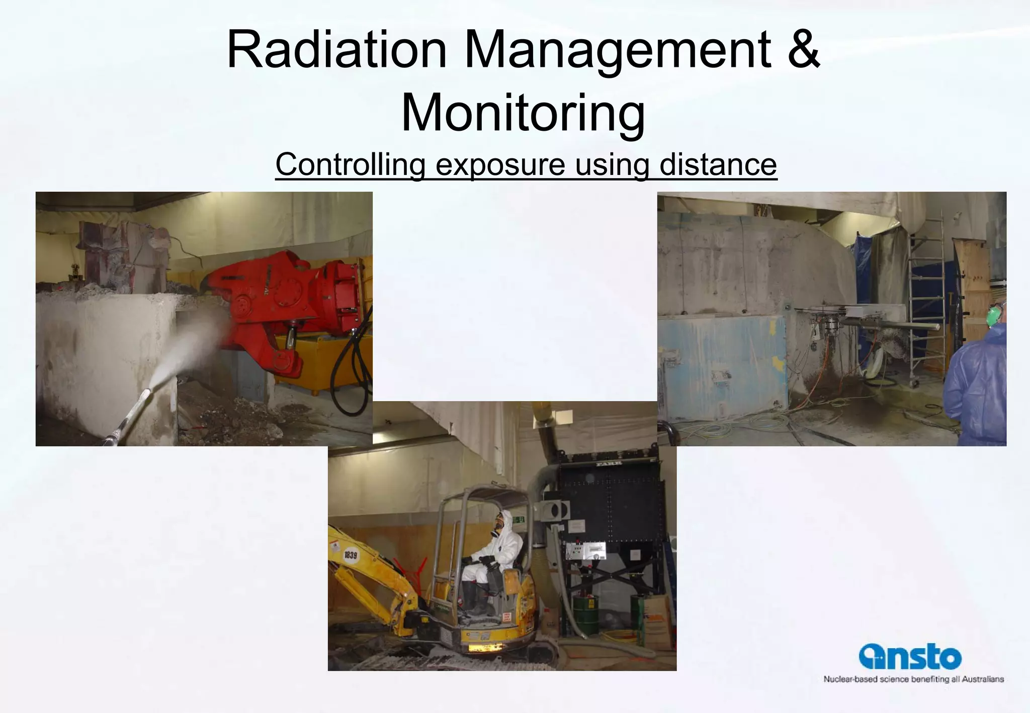 Decommissioning and dismantling of the moata reactor a radiation ...