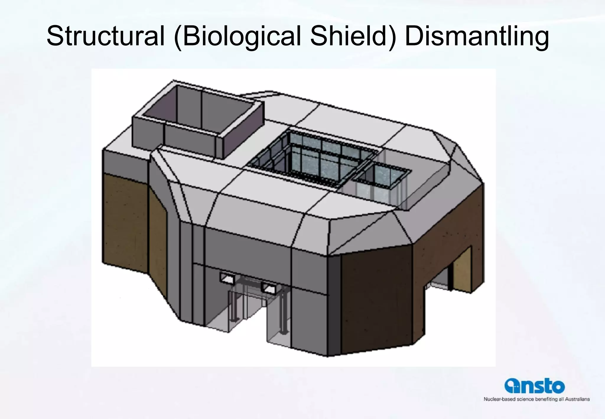 Decommissioning and dismantling of the moata reactor a radiation ...