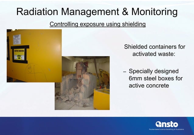 Decommissioning and dismantling of the moata reactor a radiation ...