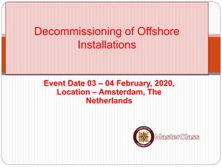 Decommissioning in house ppt | PPTX