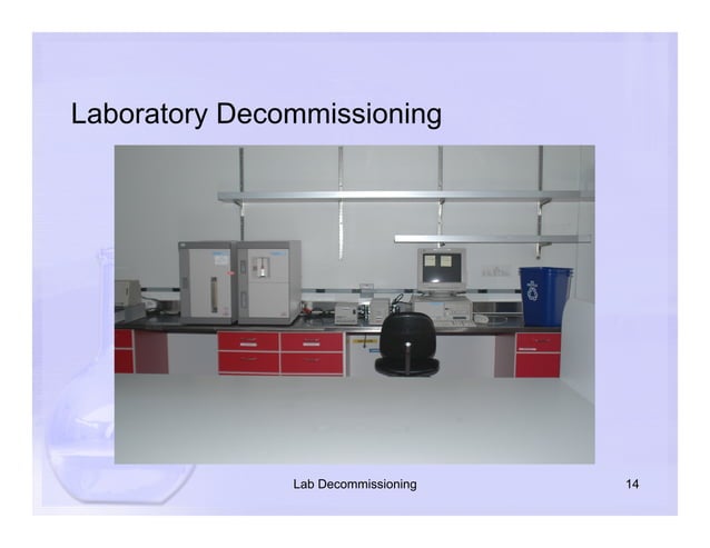 Decommissioning labs.pptx | Civil Engineering Industry | Industries