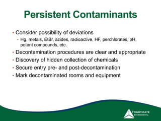 Lab Decommissioning: Is Your Lab Liable? | PPT