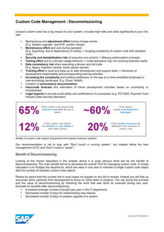 Decommissioning with cclm in solution manager sp12 | PDF