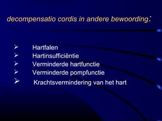 Decompensatio cordis extra | PPT