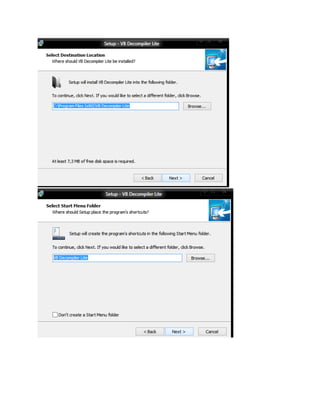 Decompiladores | PDF