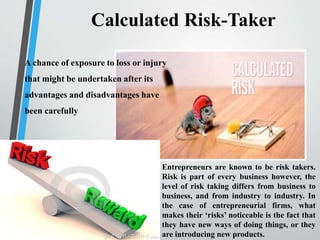 Entrepreneurial Venture and Its Components | PPTX