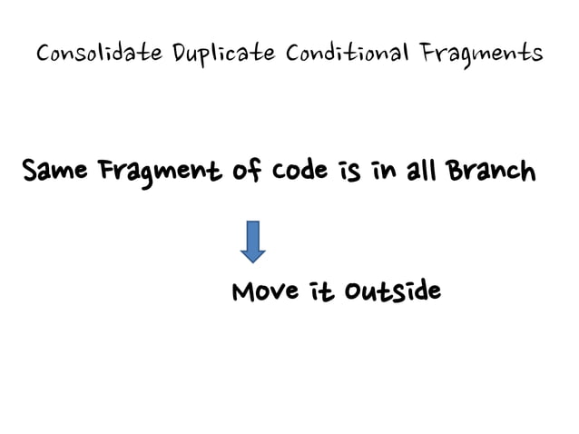 Decompose conditional | PPT