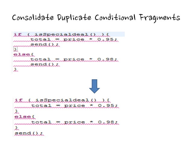 Decompose conditional | PPT