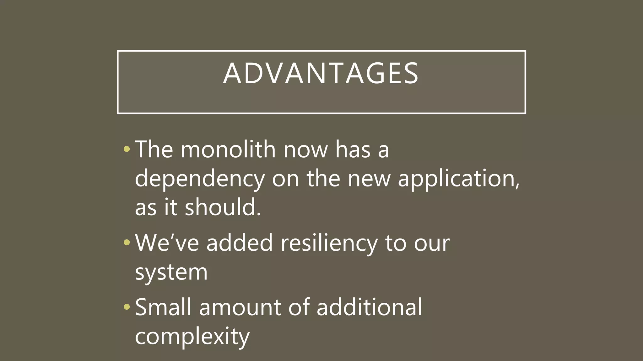 Decomposing A Monolith Using Event Driven Architecture Ppt 7119