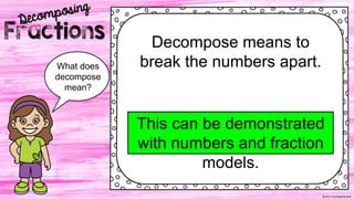 Decomposing Fractions | PPTX