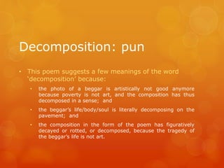 Decomposition Poem | PPTX