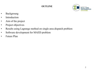 Decomposition coordinating method for the solution of a multi-area ...