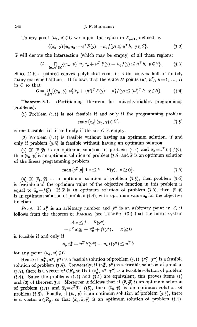 Partitioning procedures for solving mixed-variables programming problems | PDF