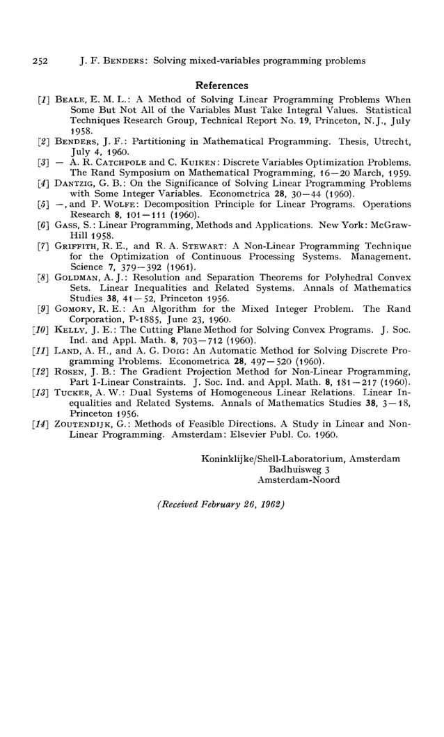 Partitioning Procedures For Solving Mixed Variables Programming Problems