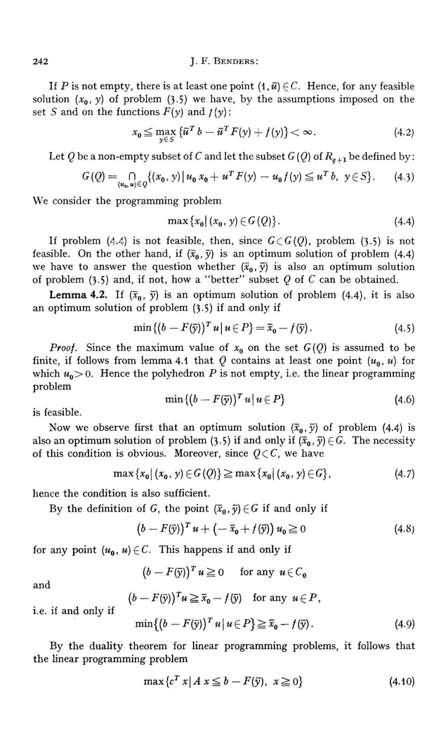 Partitioning Procedures For Solving Mixed Variables Programming Problems