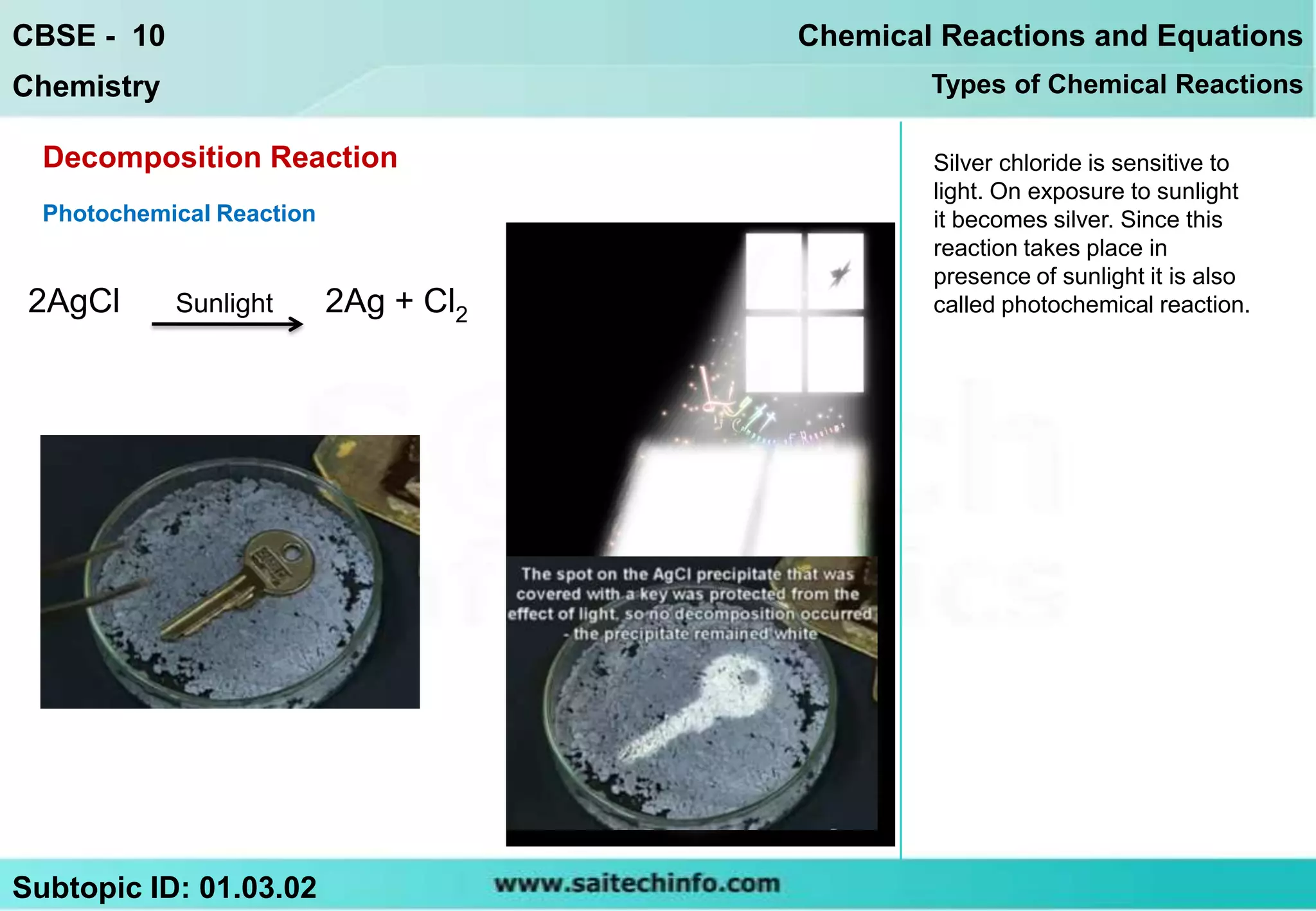 Decomposition reaction | PPTX