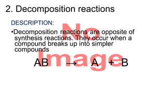 CHEMISTRY - decomposition reaction.pptx