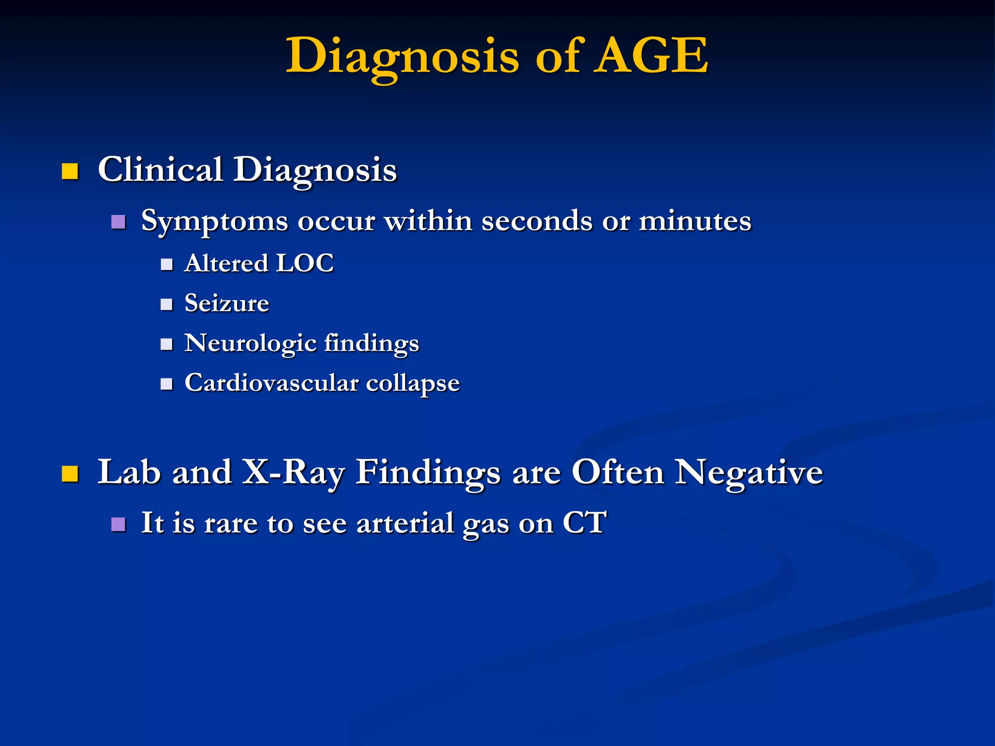 Decompression illness | PDF