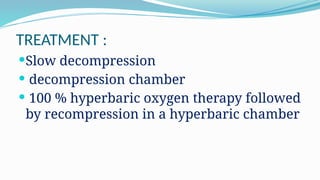 all about the Decompression sickness A to Z PPT | PPTX