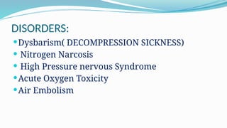 all about the Decompression sickness A to Z PPT | PPTX