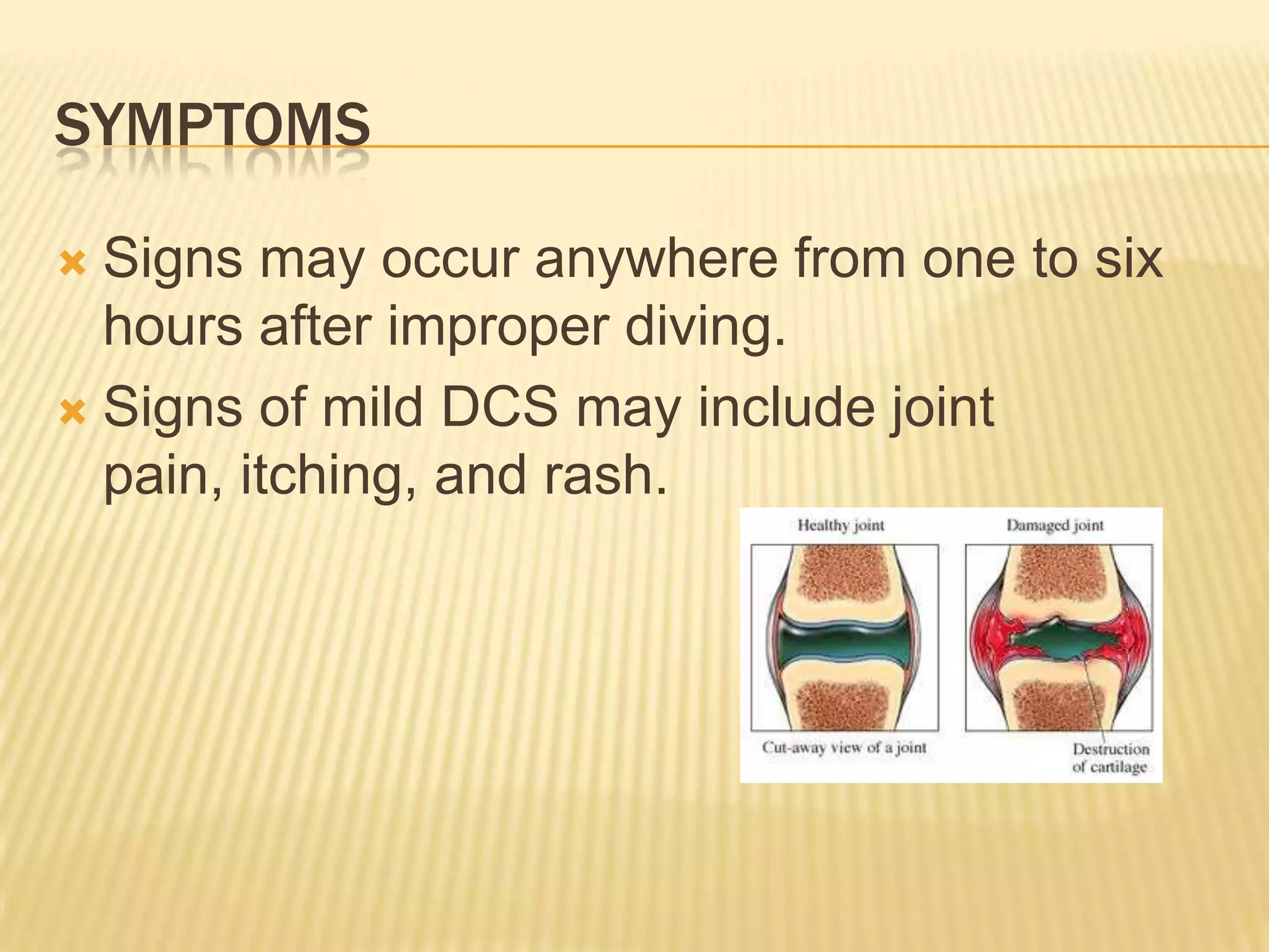 Decompression sicknessppt | PPTX