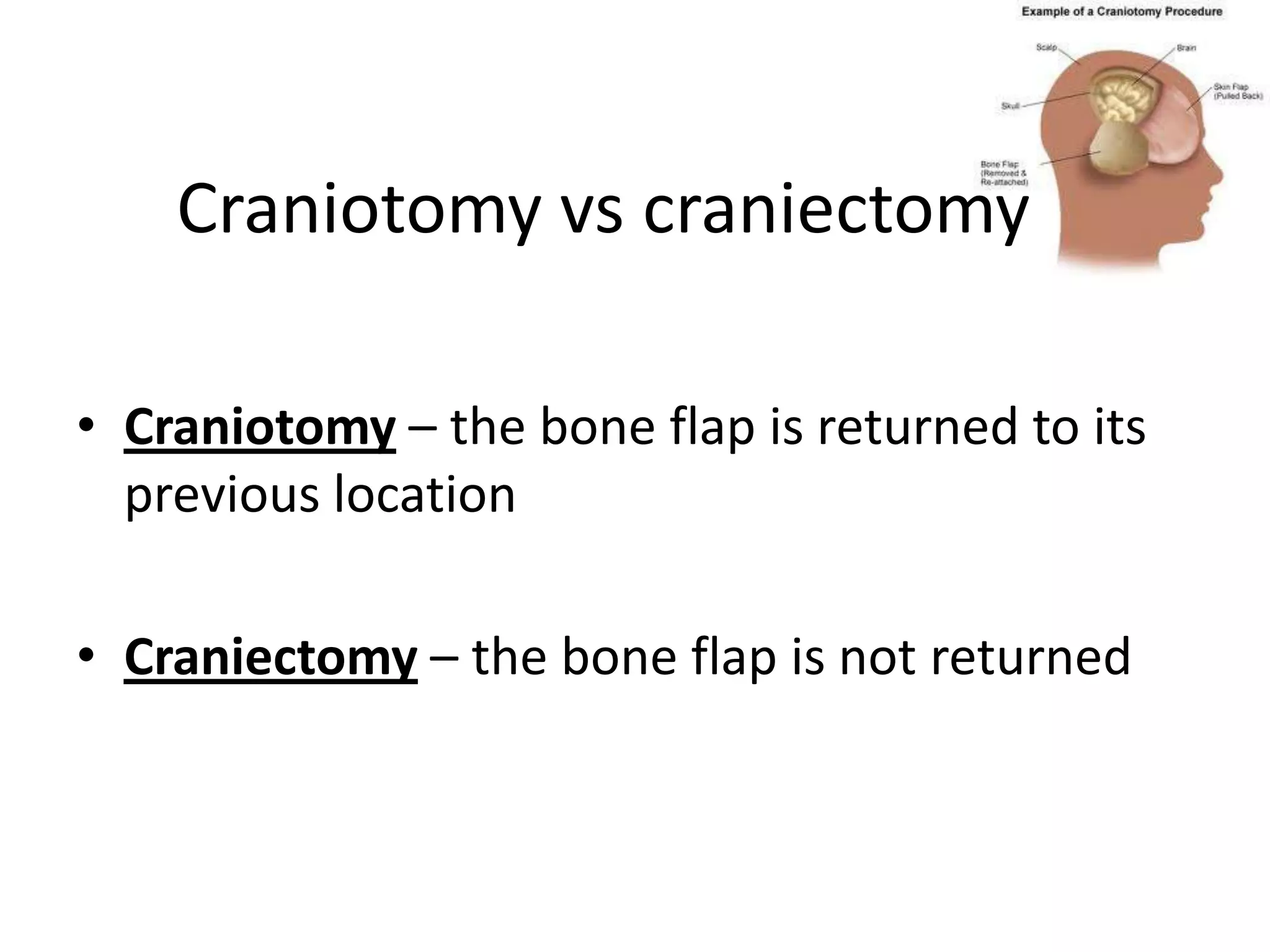 Decompressive craniectomy in Traumatic Brain Injury | PPSX