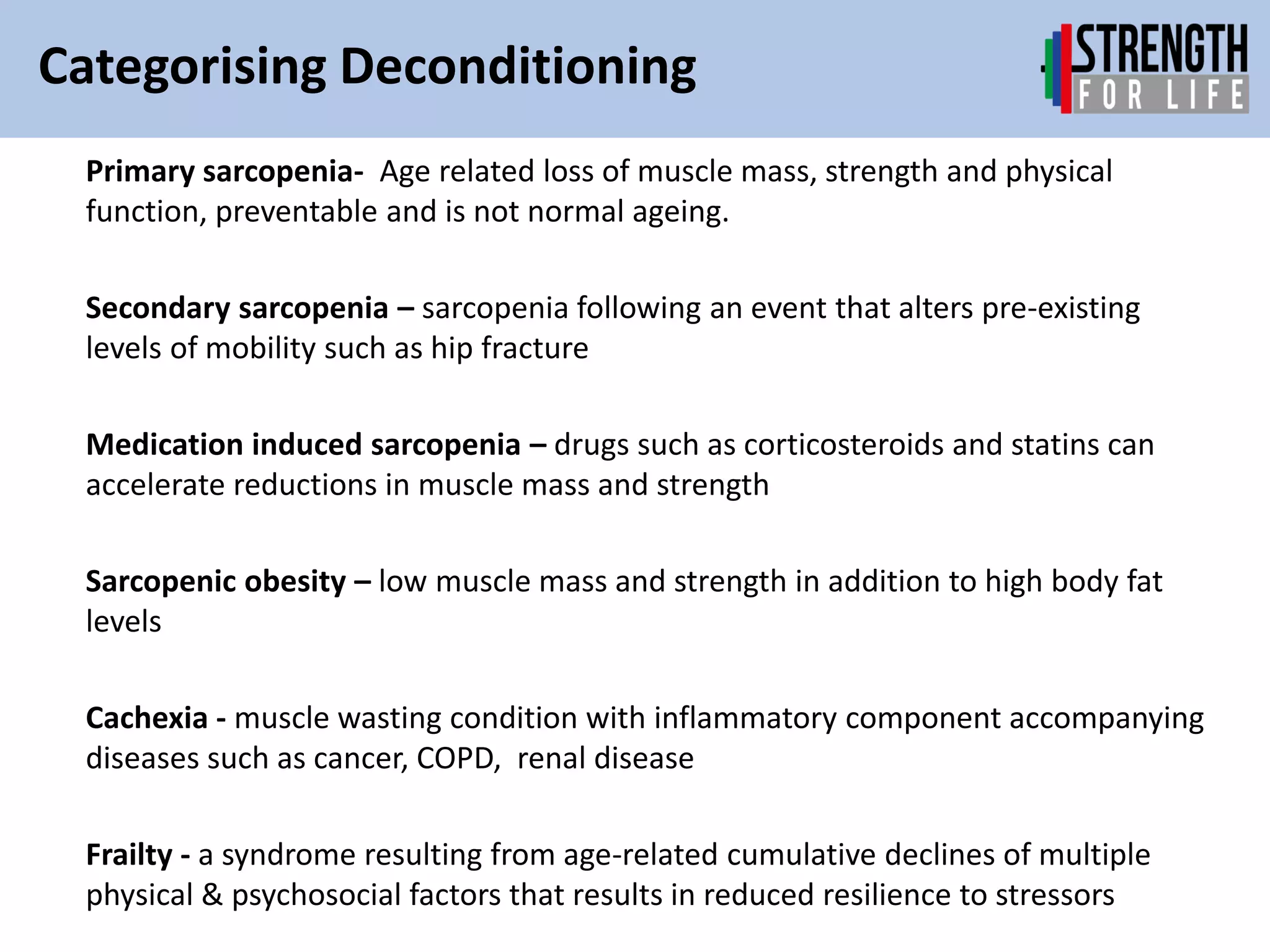 Deconditioning | PDF