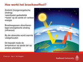 Scholierencollege: Klimaatverandering: wat is het probleem? | PPT