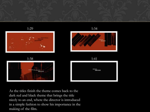 Deconstruction of titles, kiss kiss bang bang | PPTX