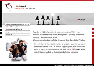 DeConseil Dossier | PDF | Management Consulting Industry | Industries