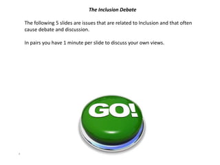 Deconstructing SEN to Construct Inclusion - David Bartram | PPTX