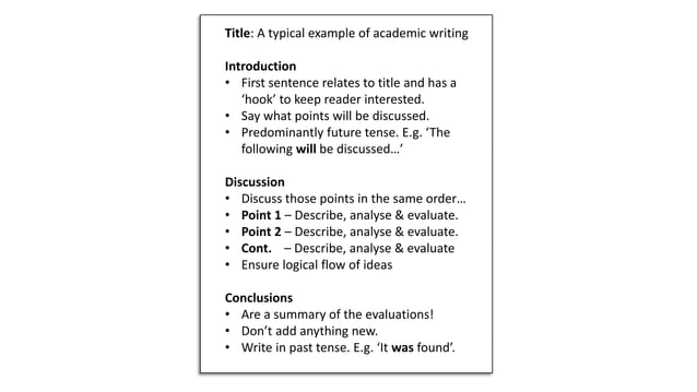 Deconstructing Academic Writing | PPT