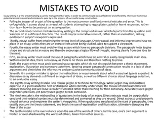 Deconstructing an essay | PPTX