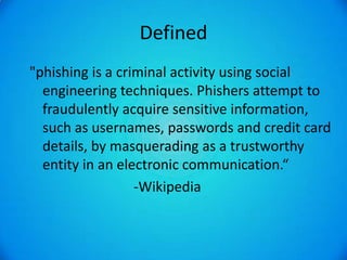 Deconstructing A Phishing Scheme | PPTX