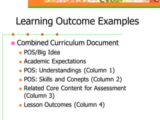 Deconstructing Standards Learning Targets | PDF