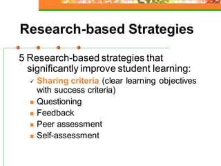 Deconstructing Standards Learning Targets | PDF