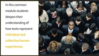 Deconstructing the common module rubric | PPTX