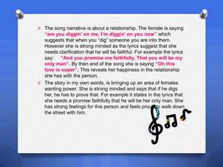Deconstructing meaning of song | PPT