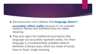 Deconstruction | PPTX