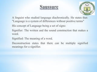 Deconstruction | PPT