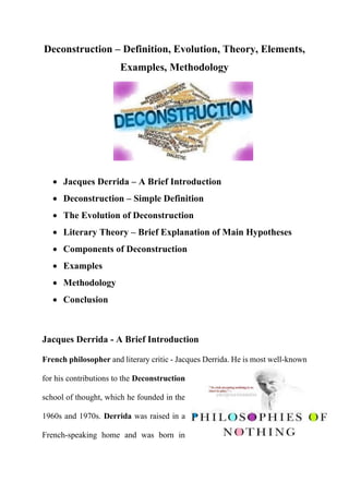Deconstruction - A Literary Theory by Jacques Derrida.pdf