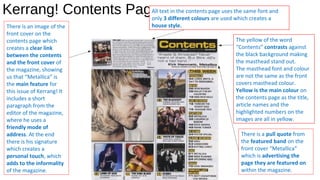 Kerrang Magazine Deconstruction | PPT