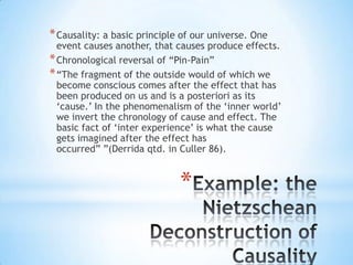 Deconstruction introduction | PPTX | Science