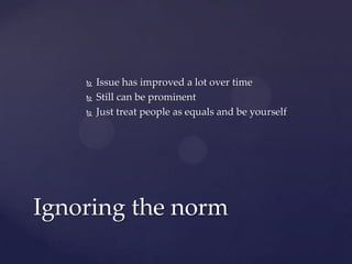 Deconstruction of gender roles in society | PPT