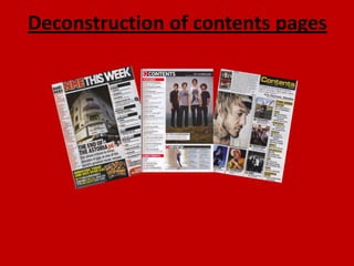Deconstruction of music magazines finished | PPT
