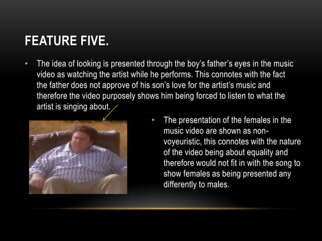 Deconstruction of music video | PPTX | World/International Music | Music