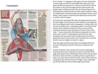 Deconstruction of newspapers products | PPTX